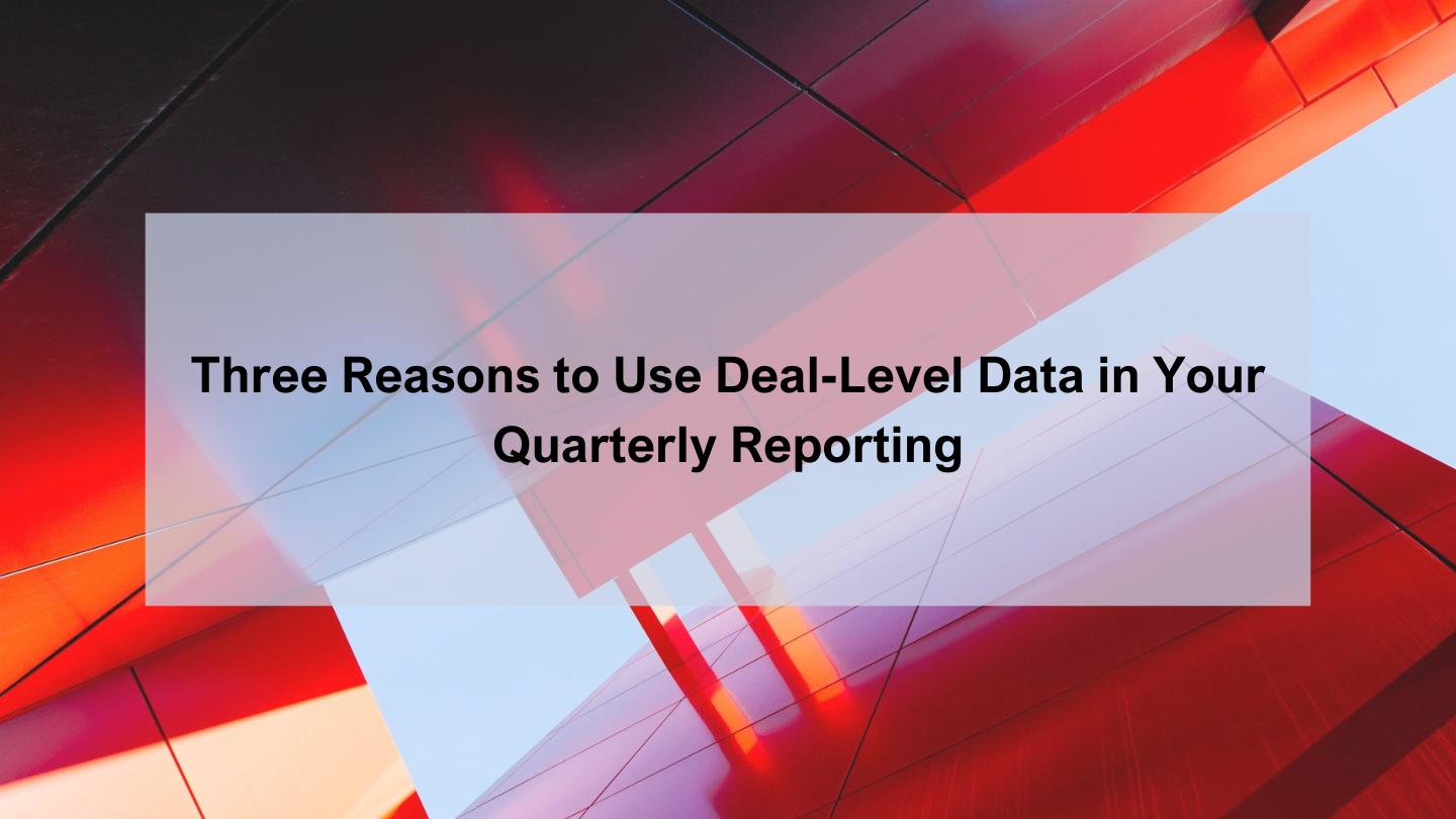 Unlocking Competitive Edge: 3 Reasons Deal-Level Data Transforms ...
